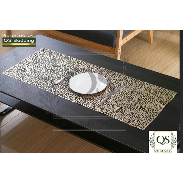 QS Tabletop, Table Runner, Center Table Dressing Table Non-Slip Table ...