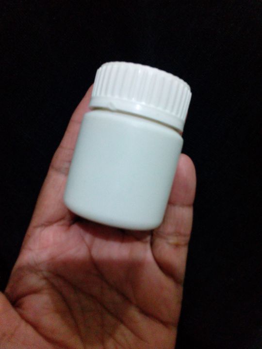 5 pcs 30ml white empty Plastic Medicine Bottle Screw Cap or CRC for use ...