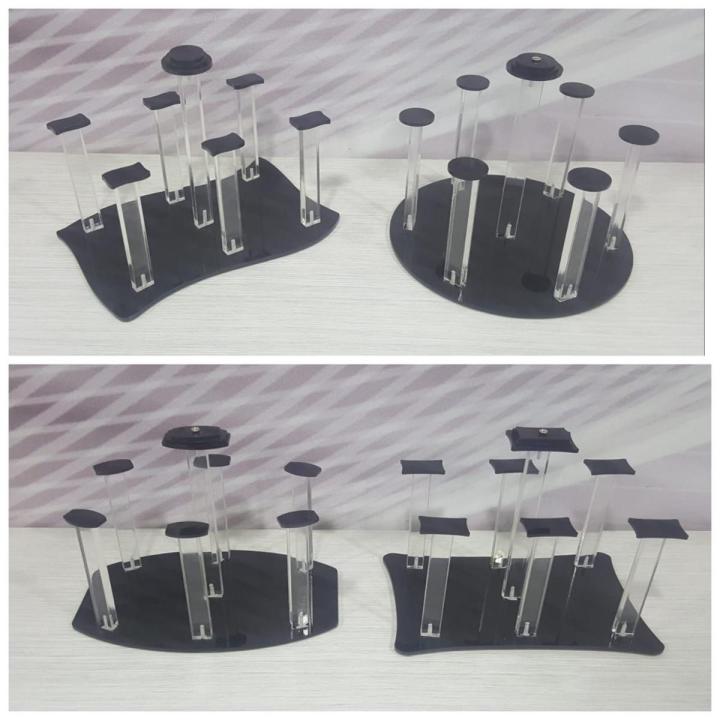 Stylish Acrylic Glass Stands | Unique Shapes and Perfectly Designed For ...