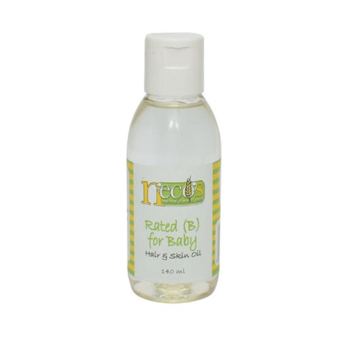 Necos Rated (B) For Baby Hair Oil 140ml | Daraz.pk