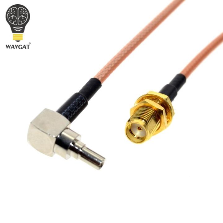 SMA Switch TS9 Cable SMA Female Bulkhead Connector Switch TS9 Male Right Angle Connector RG316 ...