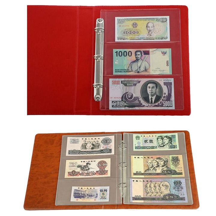 Detachable 180x80mm Bills Holder Money Storage Collectors Collection ...