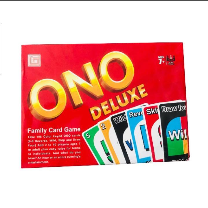 ONO - UNO Deluxe Playing Game | Daraz.pk