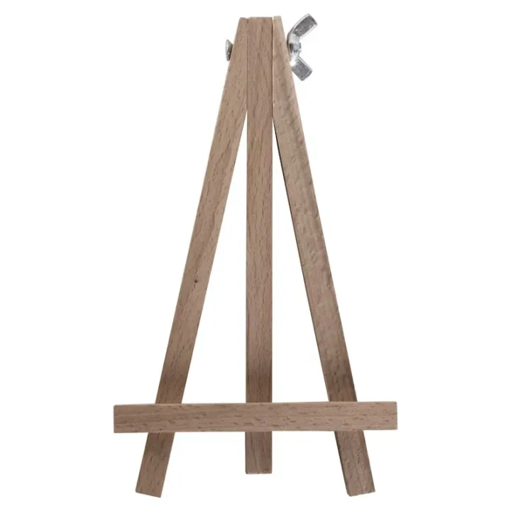 8 Inch Tall Wood canvas Easels Display Easel Tabletop, Painting Easel ...