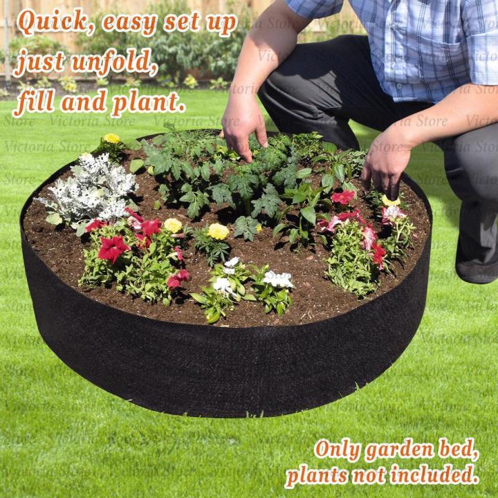 Grow bags Round Kiyari For Plants PACK OF 1 Gardening BLACK COLOUR BY ...