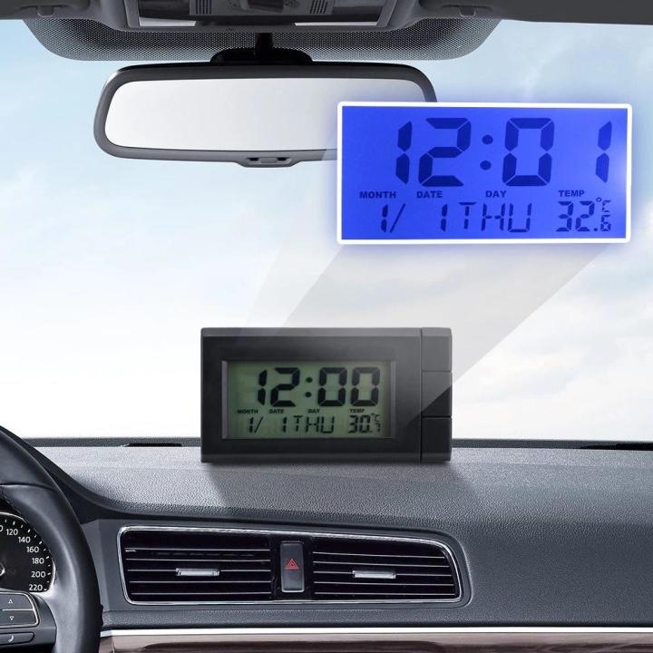 Car Clock Digital Clock LCD Clock Dashboard Clock Luminous Clock | Daraz.pk