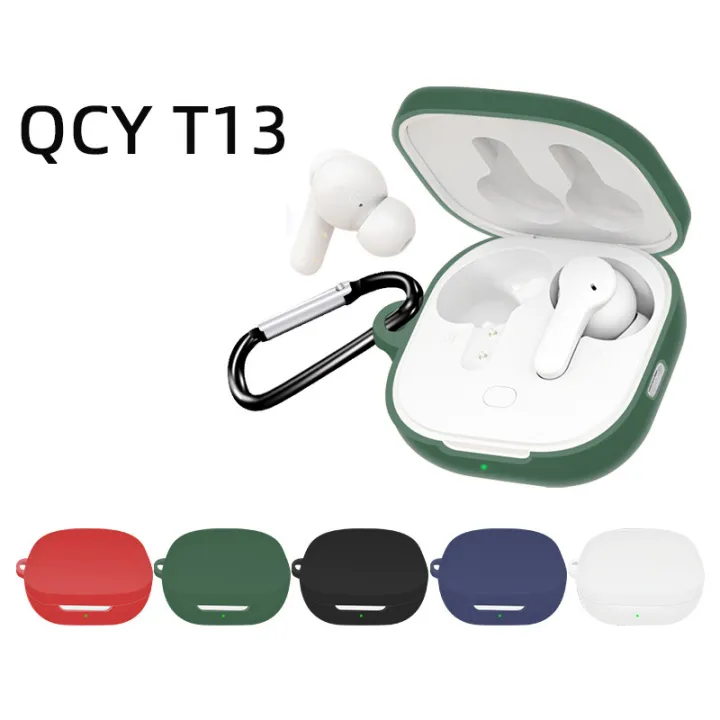 Dustproof Cover For QCY T13 Case Cover Silicone Soft Shell Protective ...