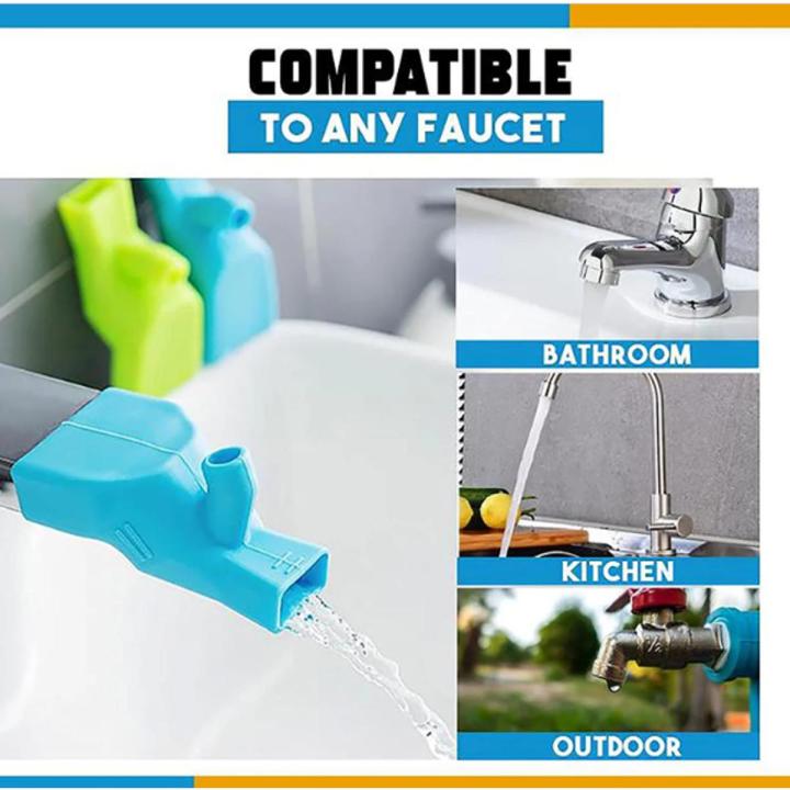 Easy Kitchen New Silicone Faucet Adjustable Flexible Kitchen Faucet Tap ...