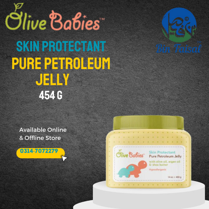 Olive Babies Skin Protectant Pure Petroleum Jelly 454 g | Daraz.pk