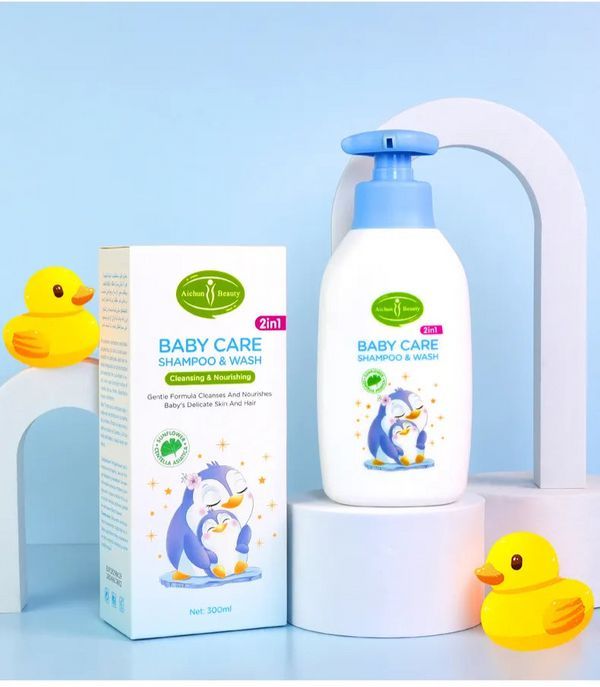 Aichun Beauty Natural Baby Shampoo & Body Wash 2-in-1 – Gentle ...