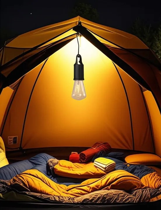 Camping Rechargeable Led Bulb With Type-c Charging Cable | Portable ...