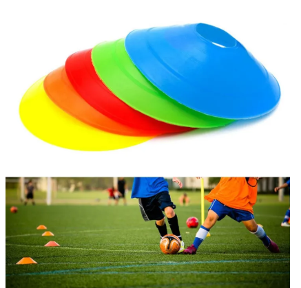 Multicolor Training Marker Discs – Flexible Sport Sign Cones for ...