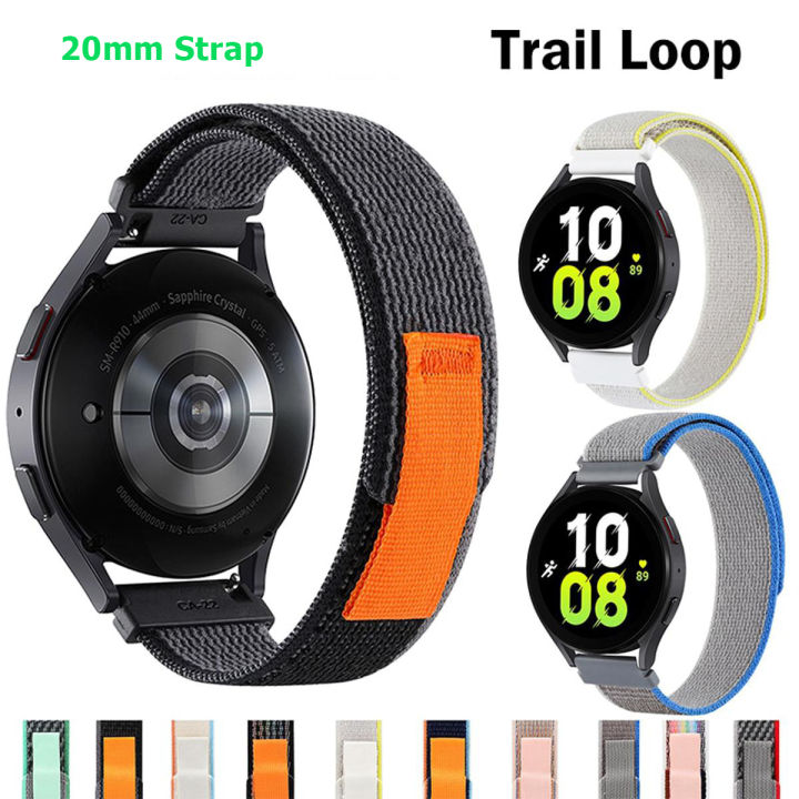 20mm smart watch strap Trail Loop Band fits to Samsung Watch 4/5/6 ...