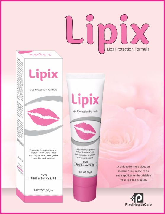 Lipix Pink Lips & Nipples Cream 20g – Dermatologist Recommended Instant ...