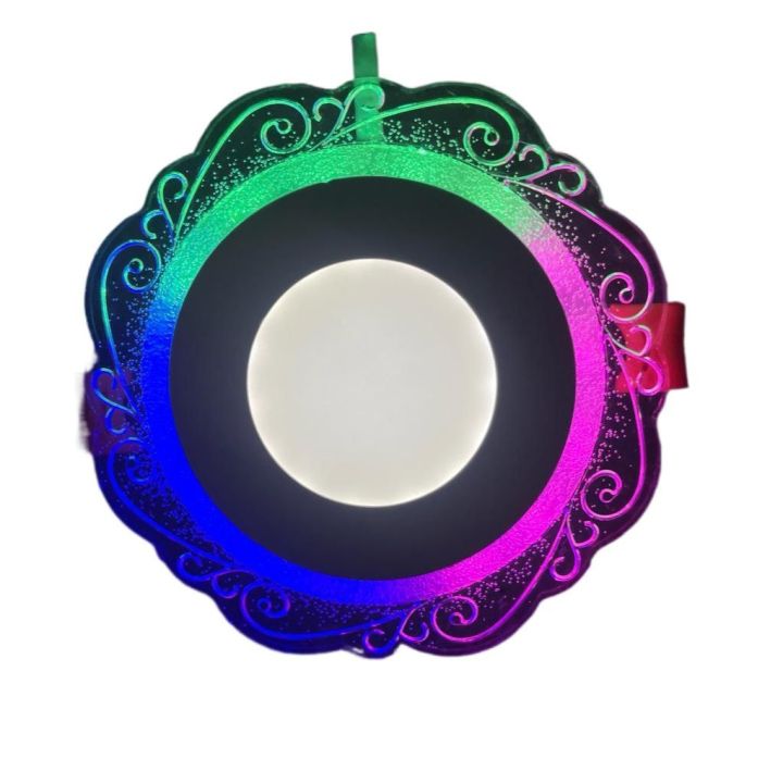 LED SMD Downlights Ceiling Light Flower Multicolor Colorful downlight ...