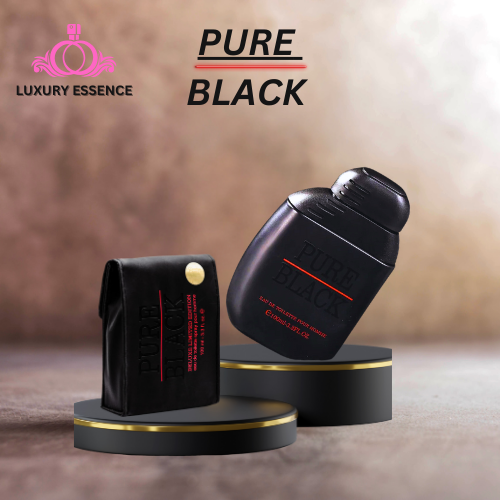 🖤 Pure Black Perfume for Men 100ml – Intense Long-Lasting Eau de Parfum ...