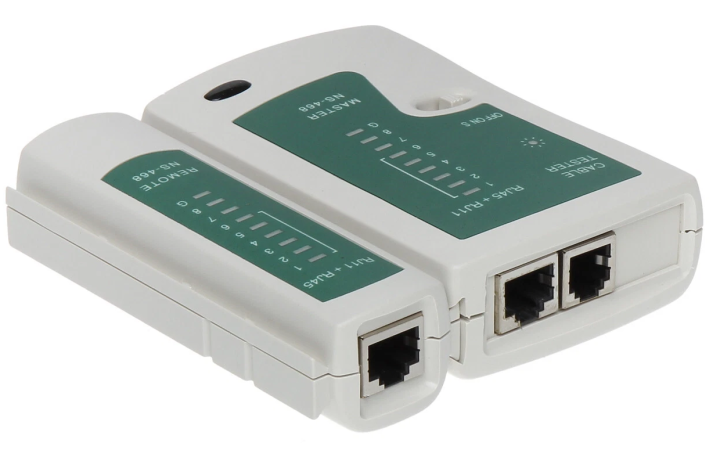 MASTER ETHERNET LAN TESTER RJ45 & RJ11 NETWORK CABLE LAN TESTER NSS ...