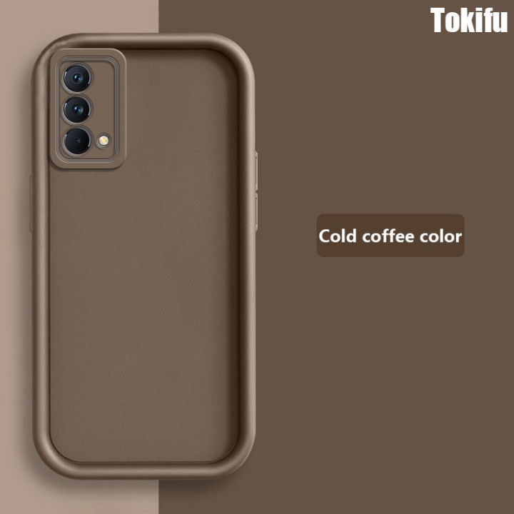 Tokifu For Realme GT Master Edition Back Cover Matte Simple Solid Color ...