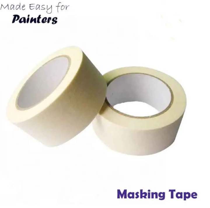 Paper Tape / Masking Tape 1/2 Inch x 16/27 Yard / Tape / | Daraz.pk