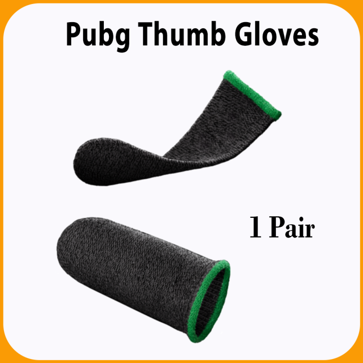 PUBG Trigger Finger Gloves Thumb Sleeves for All Games(1- Pairs) | Daraz.pk