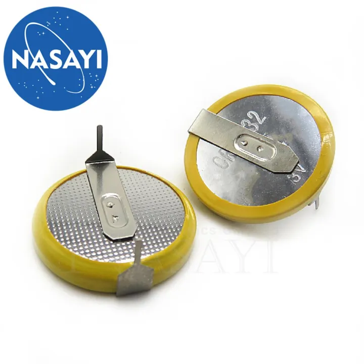 Japanese battery ML2032-T6 welding foot 3V rechargeable Wansheng ...