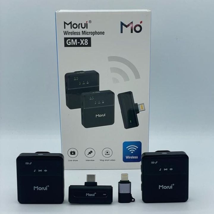 Morui GM-X8 Wireless Microphone | Daraz.pk