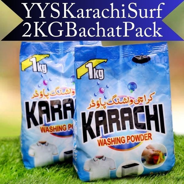 YYS Karachi Surf 2 KG Washing Powder Detergent | Daraz.pk