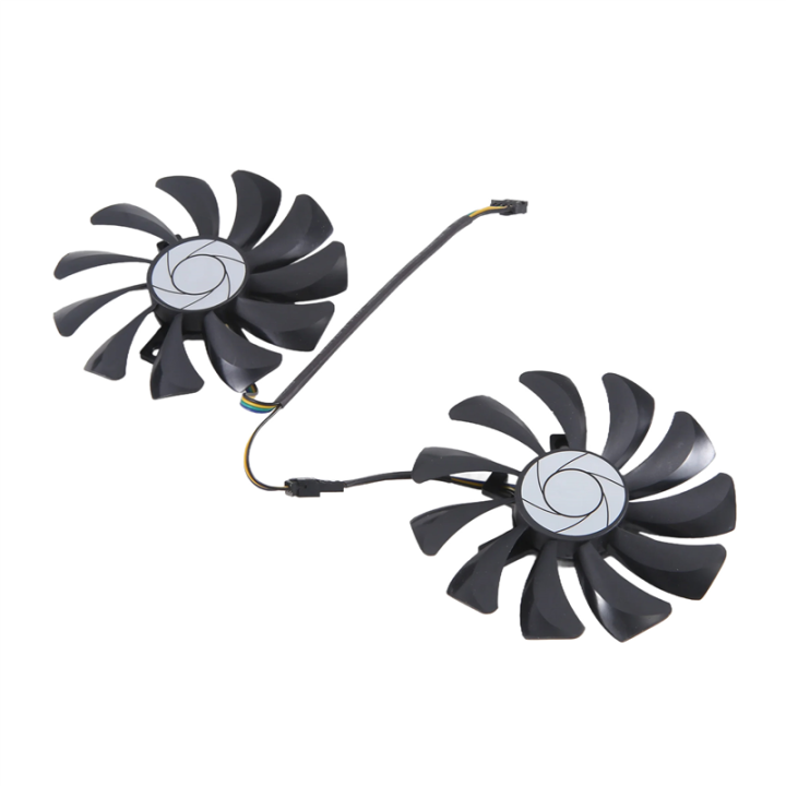 New 1 Pair Graphics Card Fan 85Mm Ha9010H12F-Z 4Pin Cooler Fan ...
