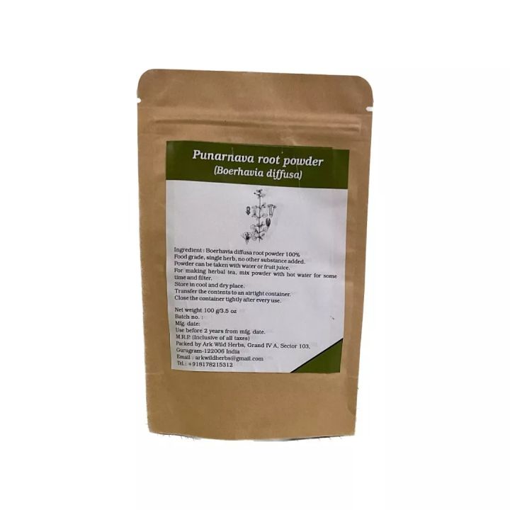 ARK PURE HERB Punarnava\Boerhavia diffusa root powder 100G | Daraz.pk