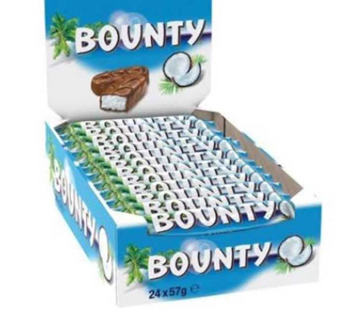 Original high quality ( Imported) Bounty Chocolate Bar Full Box yummy ...