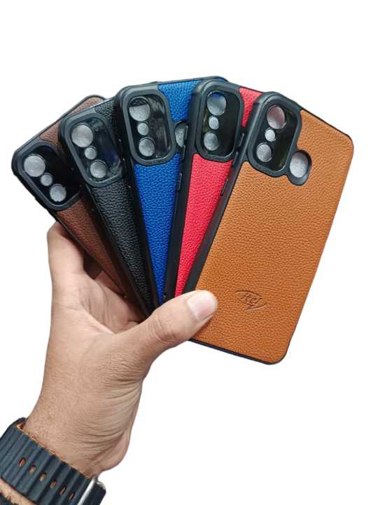 itel A27 / P17 Pro Soft Leather TPU Design Matt Color Button Camera ...
