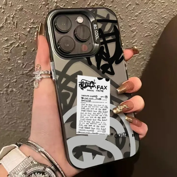 100% Quality+COD Luxury Popular Letters Phone Case For IPhone 16 Pro 11 ...