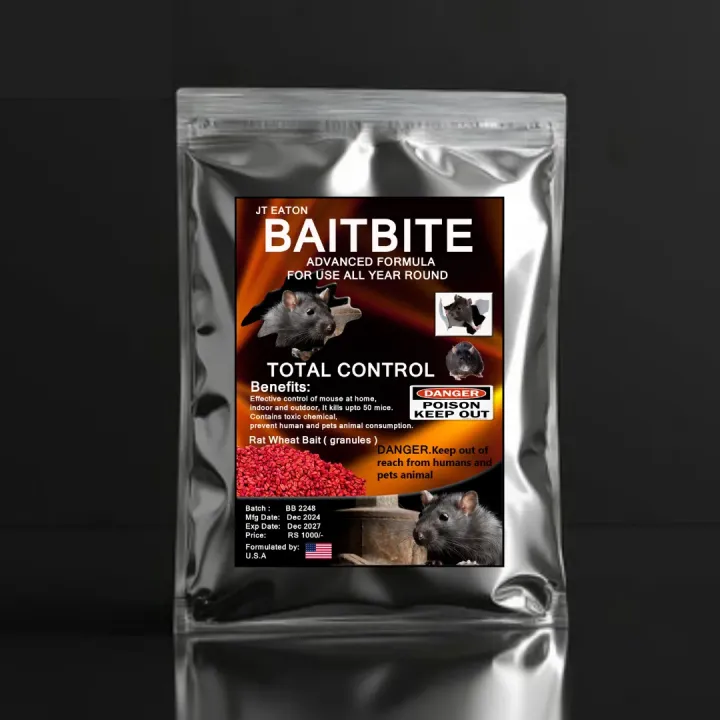 Bait Bite Rat Killer 500g | USA Imported Rat Killer | Fast-Acting ...