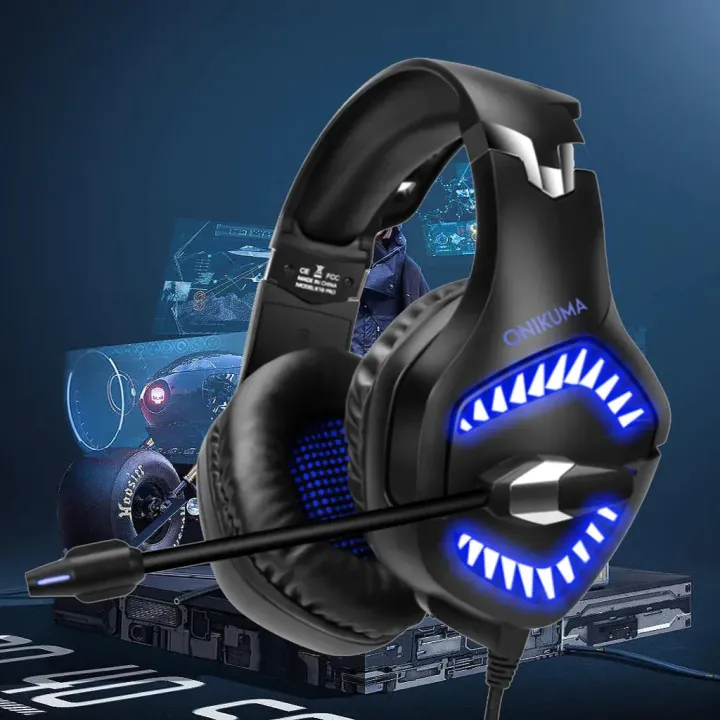 ONIKUMA K1B-PRO Stereo Gaming Headset | Soft Breathing Earmuffs ...