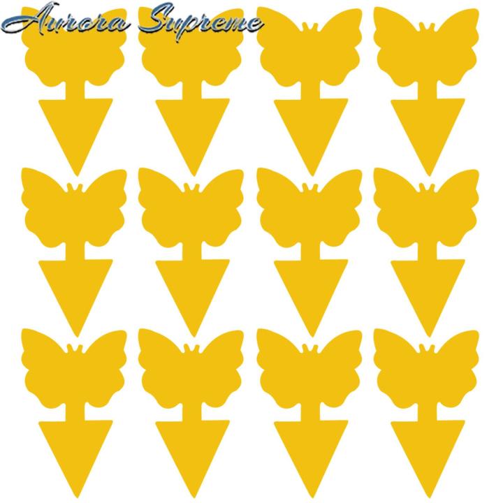 Waterproof Sticky Traps 12pcs Eco-friendly Fruit Fly Traps No Odor ...