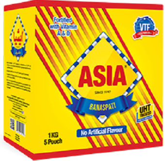 Asia Banaspati Ghee Pouch Carton 1 x 5 (5Kg) | Daraz.pk