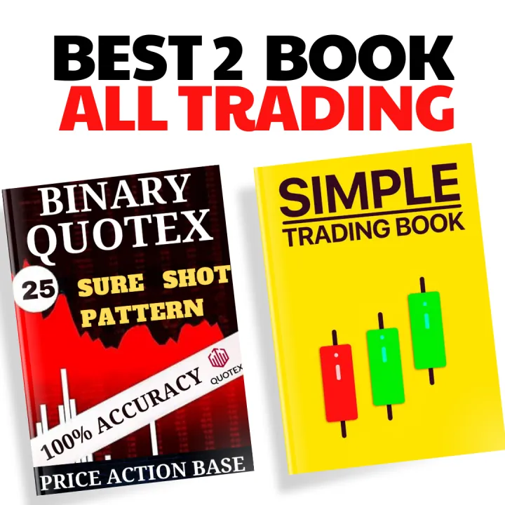 Pack Of 2 Best Trading Book Set Simple Trading And Binary Quotex 25 Sure Shot Pattern All Market