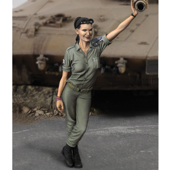 Wilder 1/35 resin soldier model military theme Israeli female soldier ...