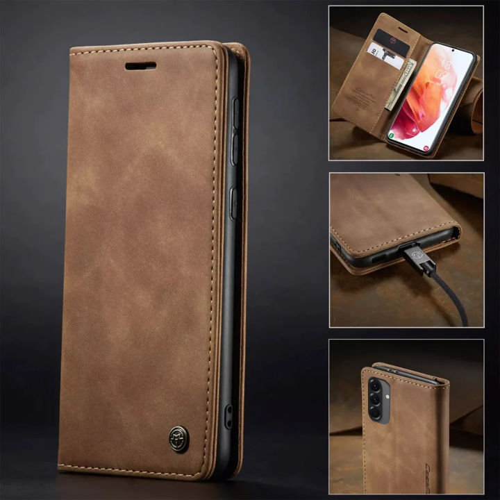 CaseMe Retro Leather Flip Case For Samsung Galaxy A56 | Daraz.pk