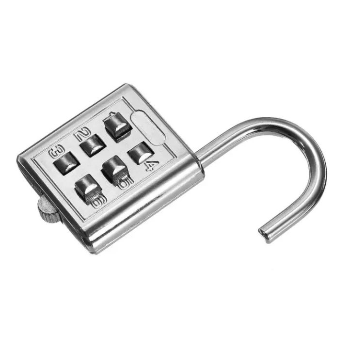 Door Lock Without Key Number Lock Hard To Cracked 6 Number Reset Able