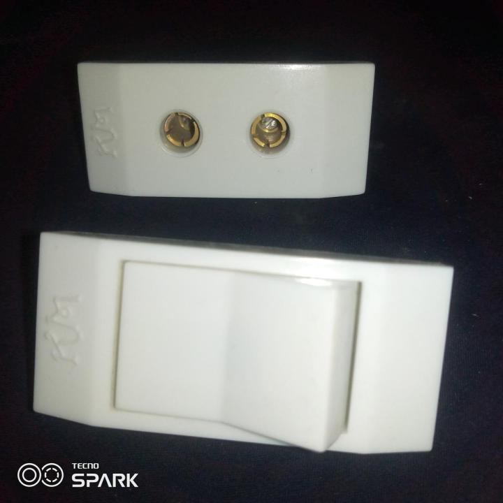 Electric Piano Switch & Socket pack of 2 ac 220v High Quality Switch ...