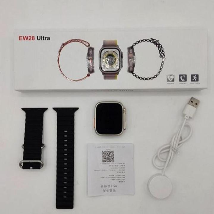 Introducing the EW28 Ultra Smart Watch: IPS Full Screen Display, Bluetooth Calling, All Sports ...