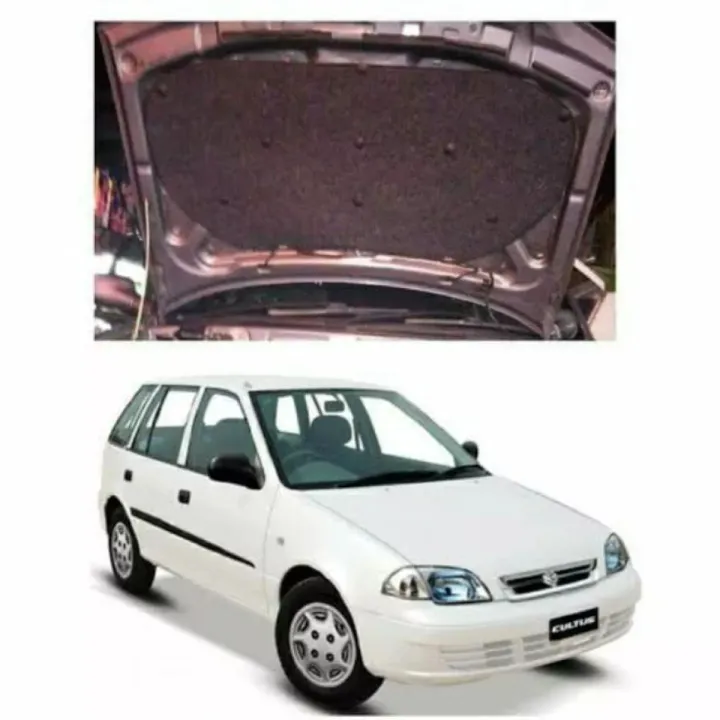 Bonnet Insulator With Clips For Suzuki Cultus Old Heat Proof Sound ...