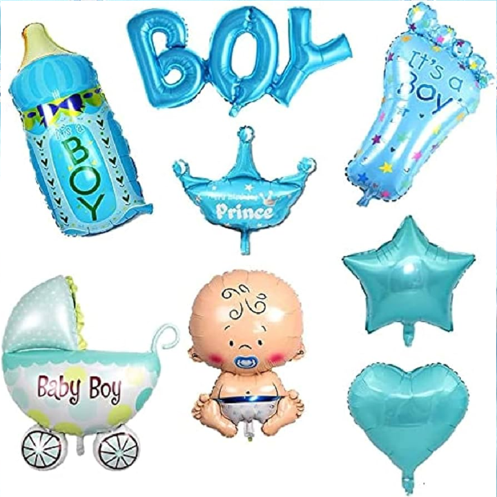 Baby Boy Theme Welcome & Baby Shower Decoration Full Set – Birthday ...