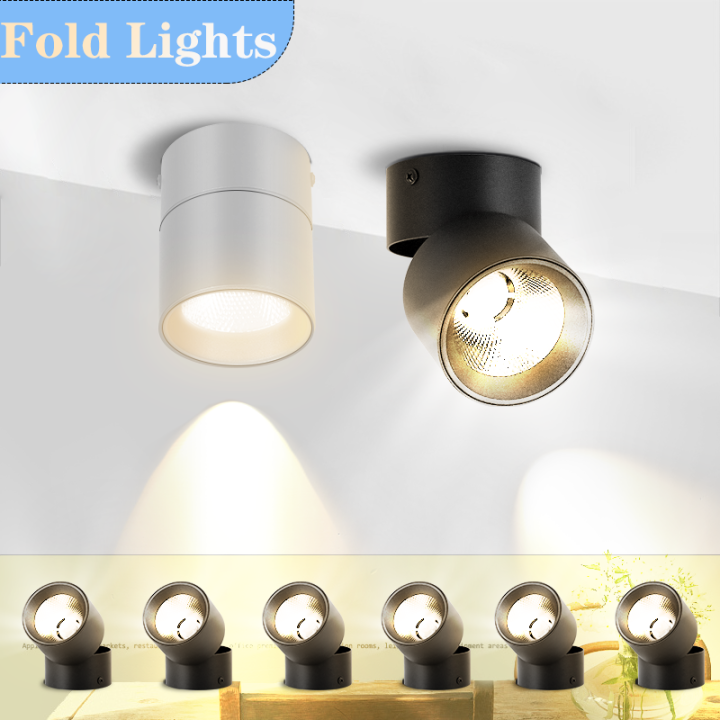 Led Downlight Ceiling Spotlight 220V Surface Mounted 40W 25W Foldable ...