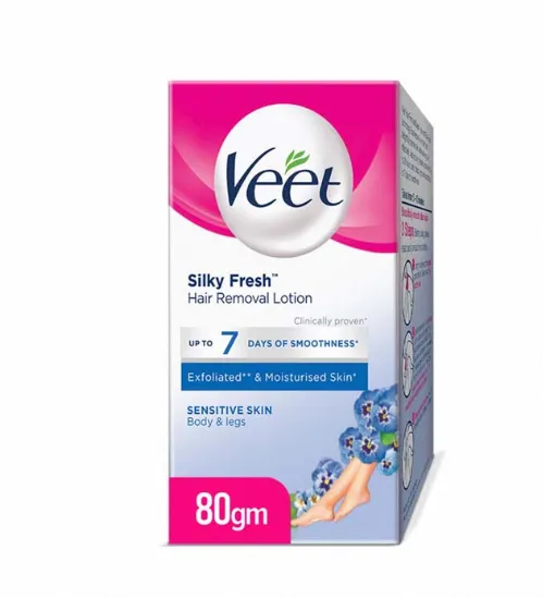 VEET SENSITIVE SKIN HAIR REMOVING LOTION 80GM | Daraz.pk