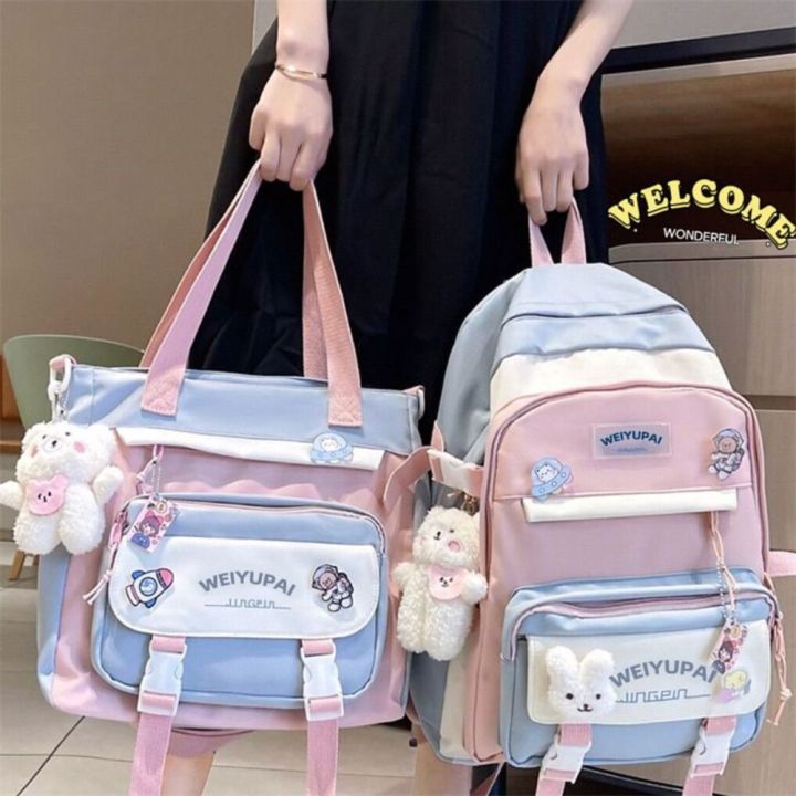 Computer Bags Students School Bags Multi Pockets Bear High School ...