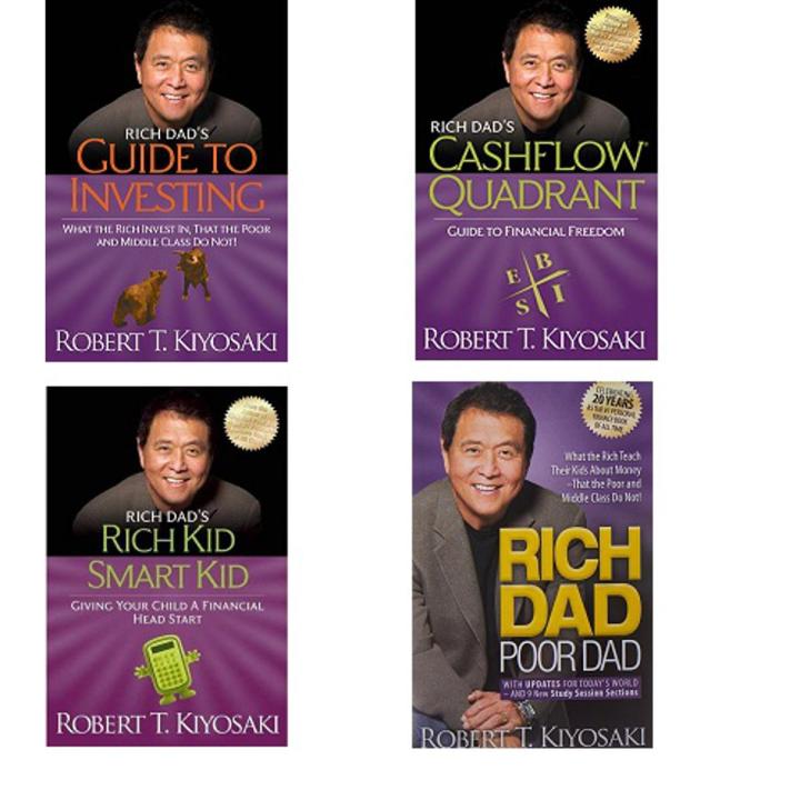Rich Dad Poor Dad / Rich Dad Rich Kid Smart Kid / Rich Dad Cashflow ...