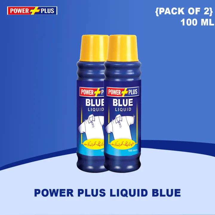 POWER PLUS LIQUID BLUE -100 ML (Pack Of 2) | Daraz.pk