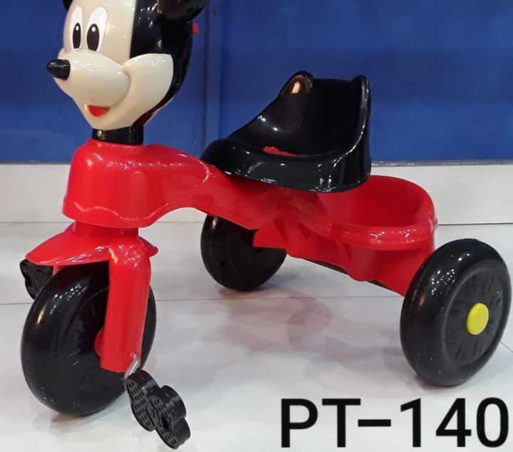 Imported Mickey Mouse Tricycle for Kids with Cartoon Design, Back ...